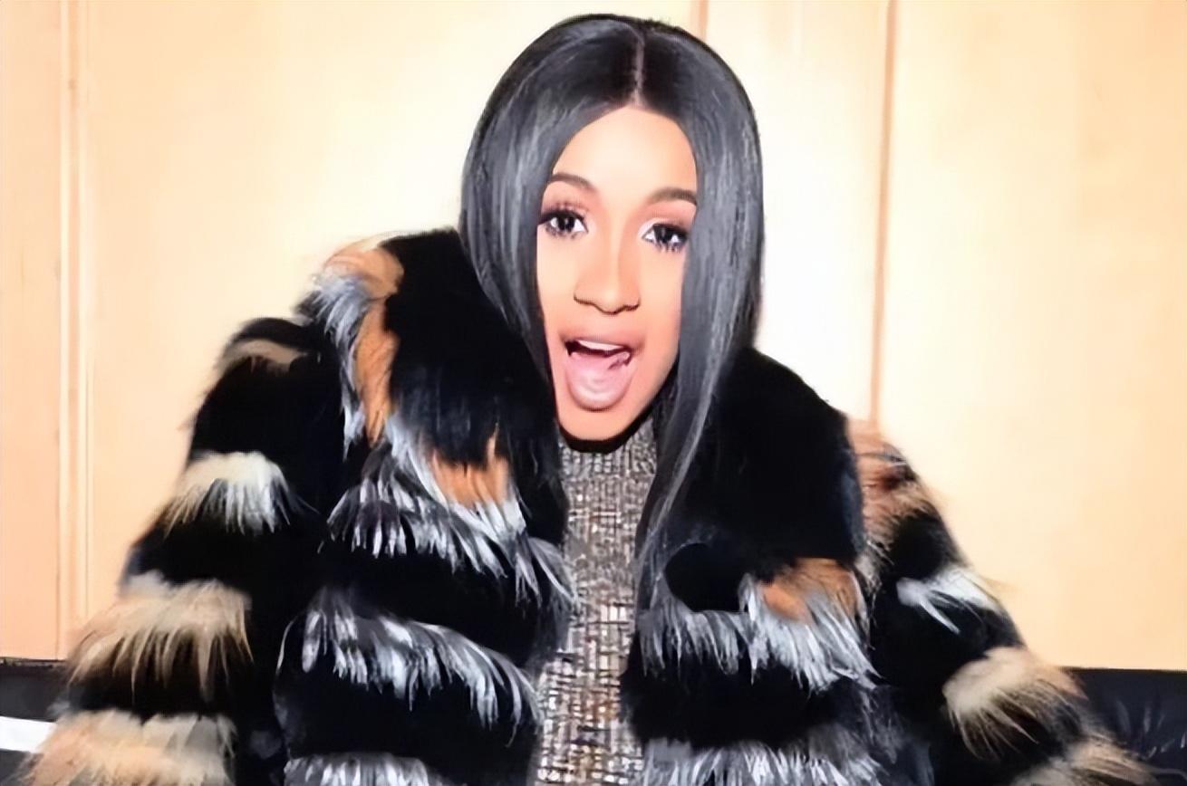 American actress Cardi B provokes controversy! Going to the concert in ...