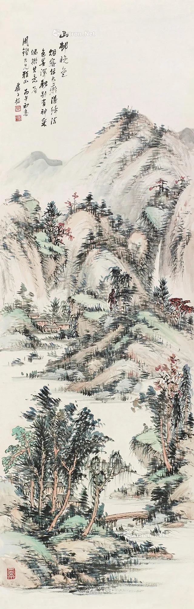 Appreciation of Lu Zishu's Landscape Paintings - iMedia