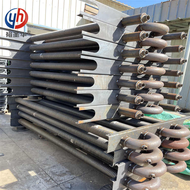 Spiral finned tube steel and aluminum heat exchanger - iNEWS