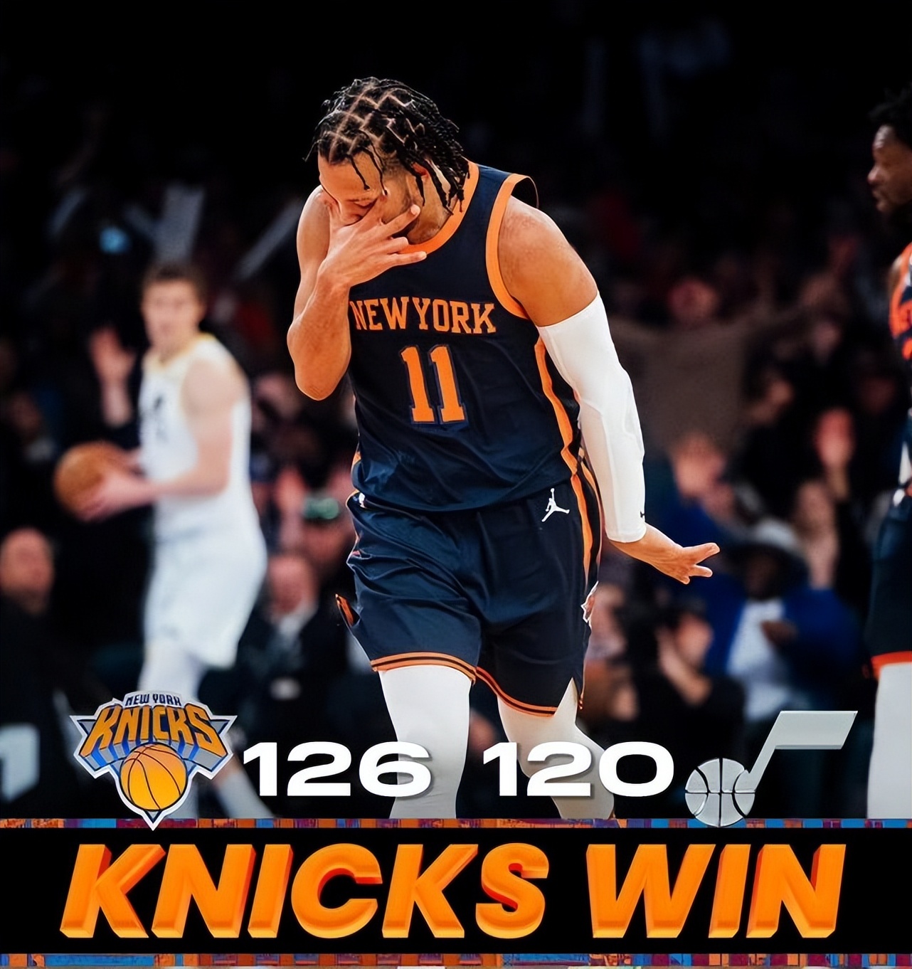 The Jazz lost 120-126 to the Knicks in an away game. They have been ...