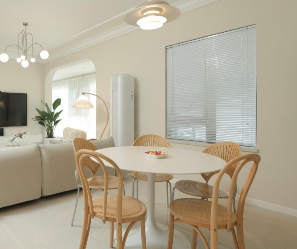 Sharing a new house of 120 square meters is equivalent to an example of ...