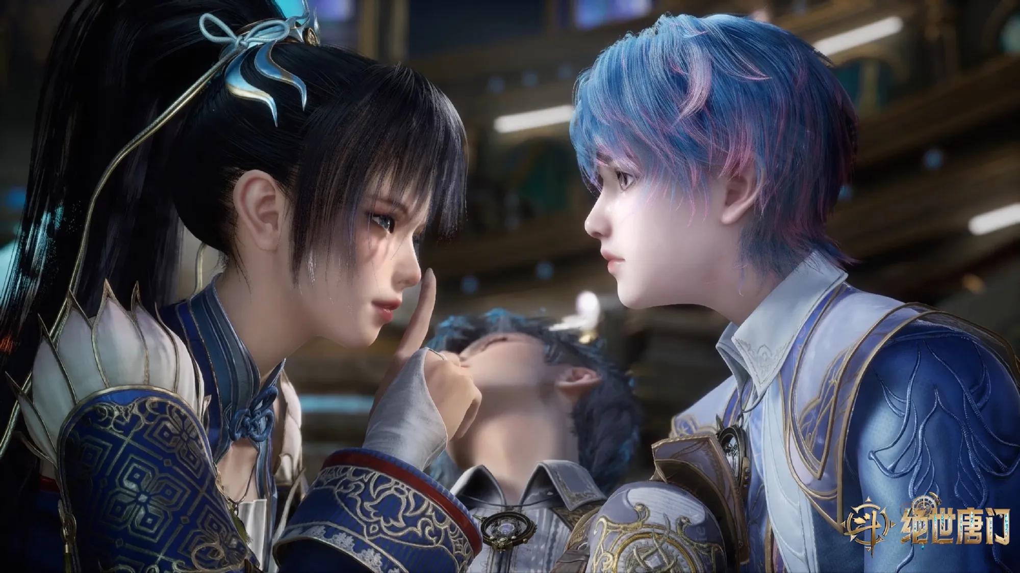 Douluo: Huo Yuhao sells grilled fish, Jiang Nannan, the most beautiful ...