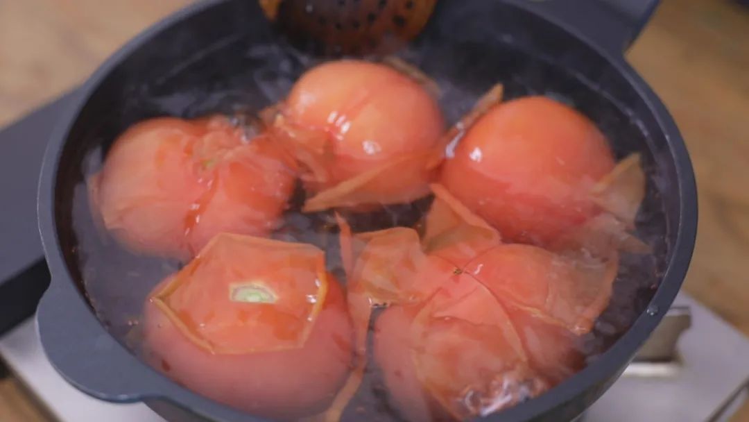 In the morning, you need a bowl of tomato pimple soup to warm your ...