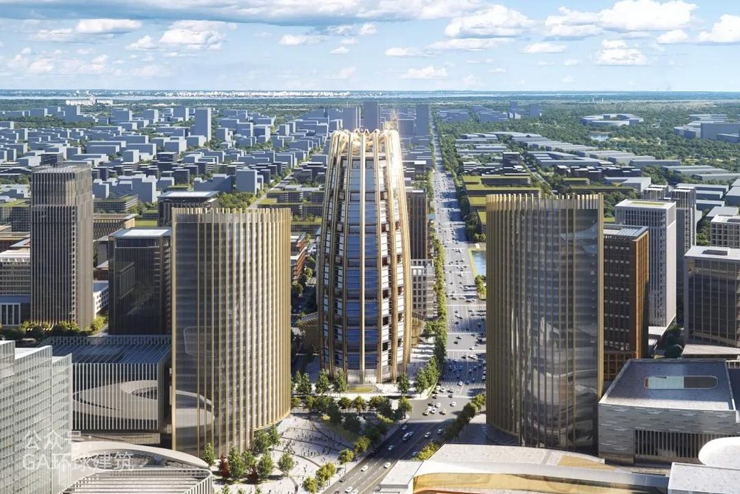 SOM's new work: Xiong'an's future landmark "Sinochem Headquarters", the ...