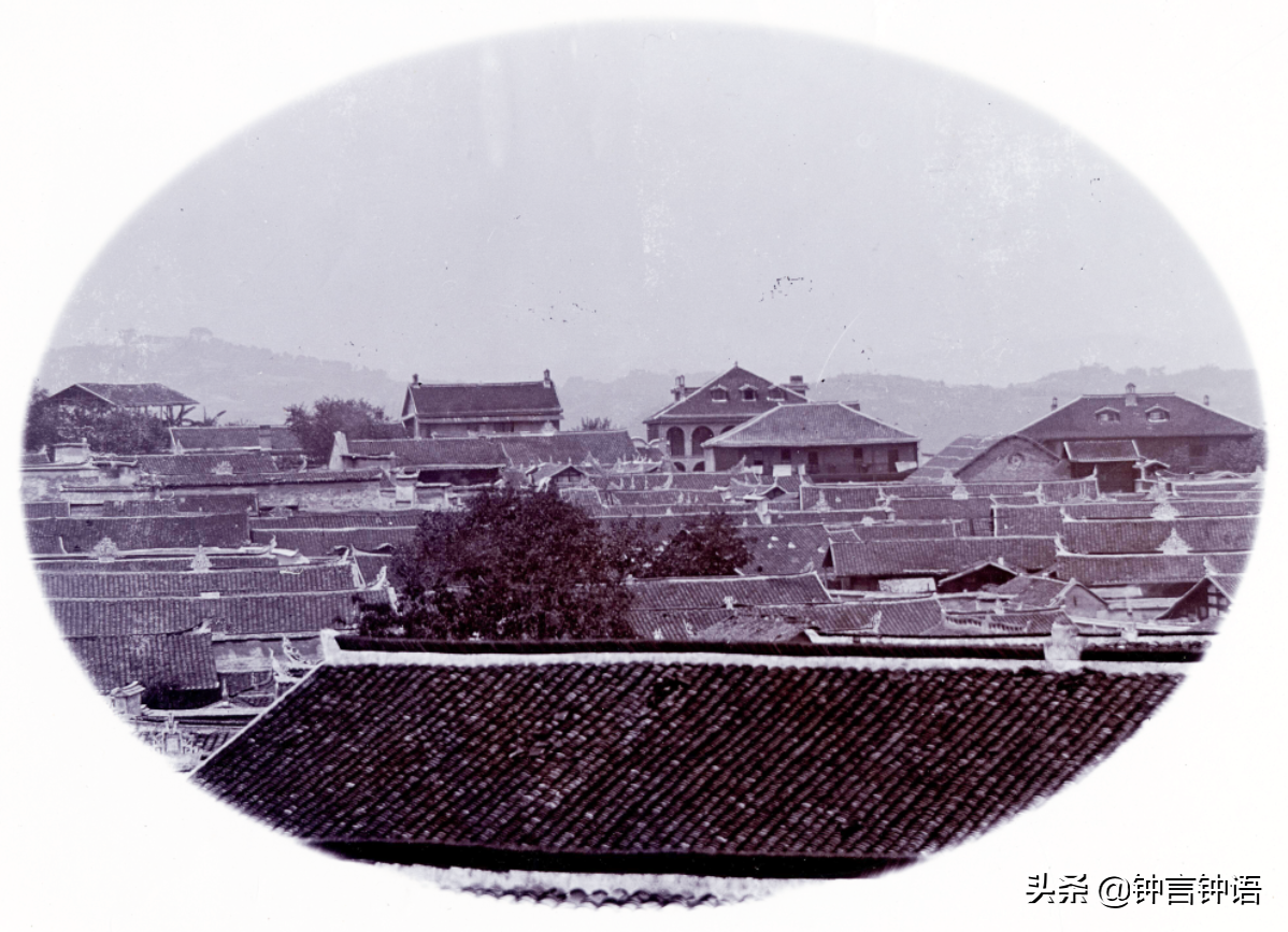 Old photos of Chongqing: a group of large-format photos, clearly ...