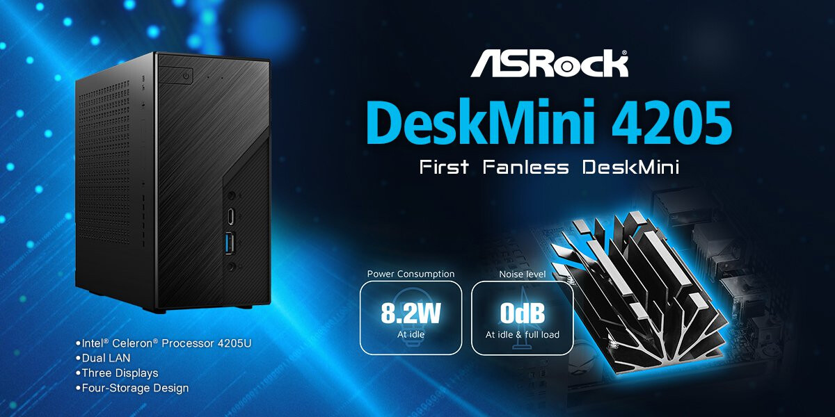ASRock Releases the First Fanless DeskMini Mini Host: Equipped with ...