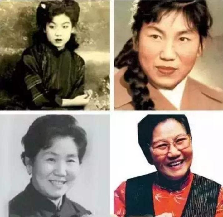 Rare early photos of Zhao Lirong, a 17-year-old theater troupe during ...