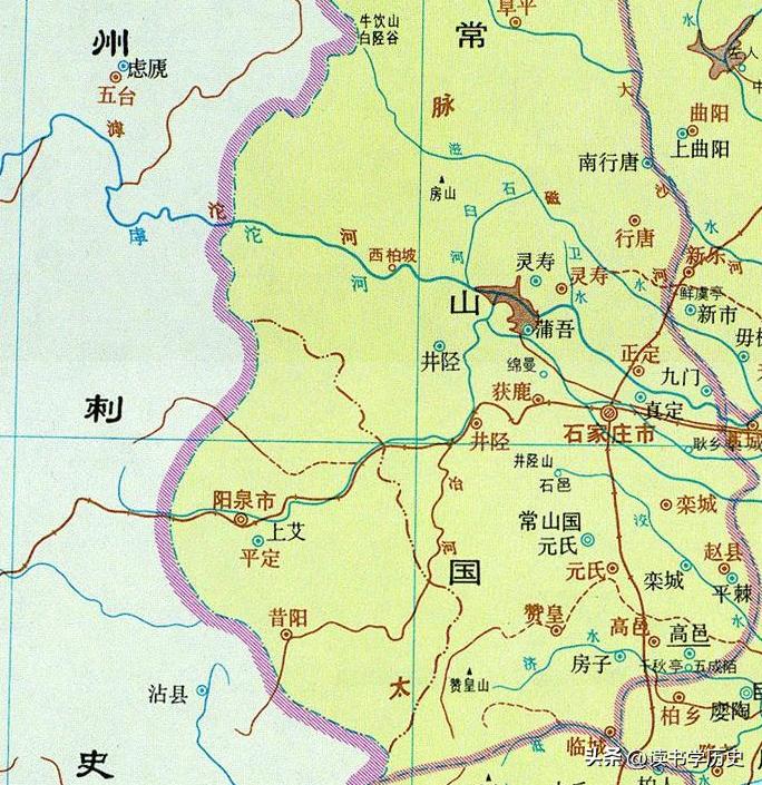 Through the map, understand the historical changes of Yangquan City ...