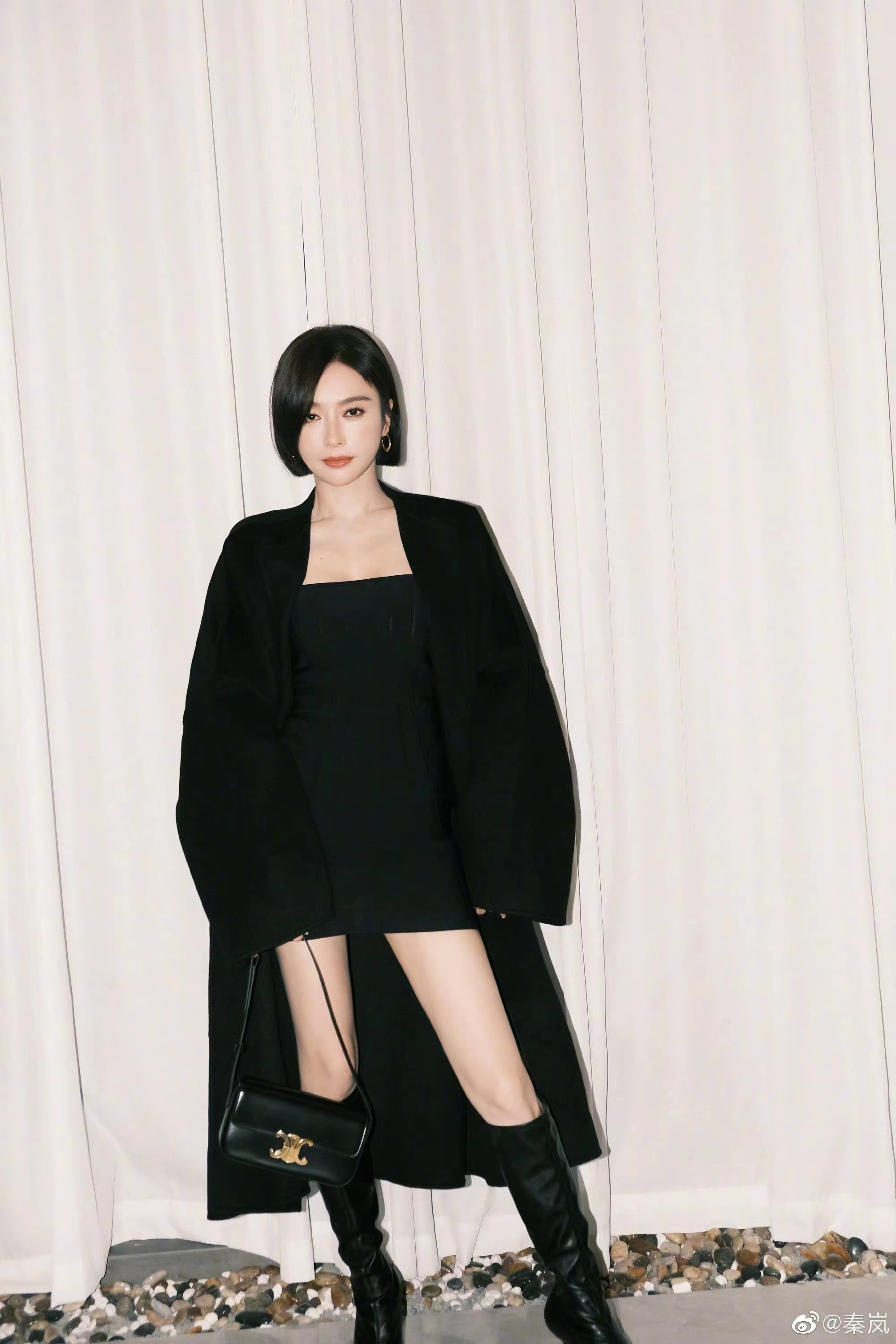 Qin Lan finally changed her hairstyle and cut a short bob haircut ...