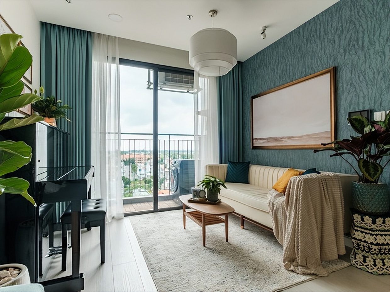 40 sqm apartment for a couple and 2 children, small but nice ...