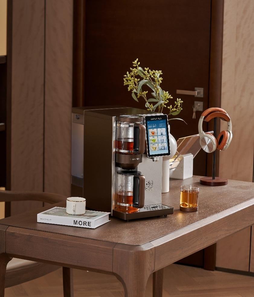 Biyunquan desktop intelligent tea art water purifier, the tea soup is ...