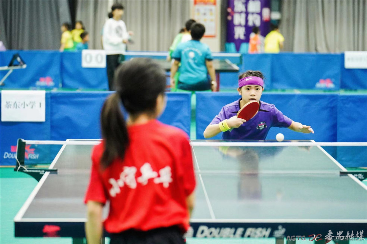 Select ping pong talents!2021 Panyu District Youth Table Tennis ...