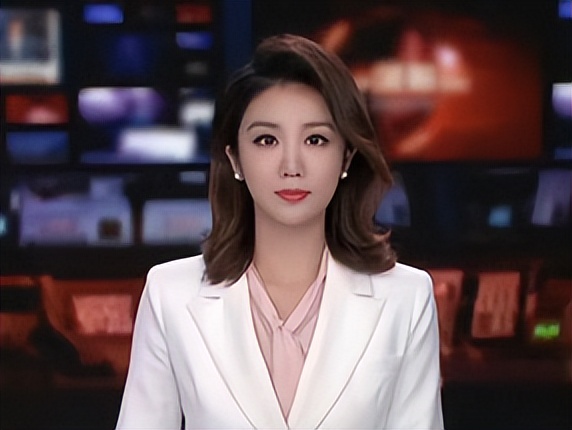CCTV's new beauty anchor, with a combination of beauty and talent, in ...
