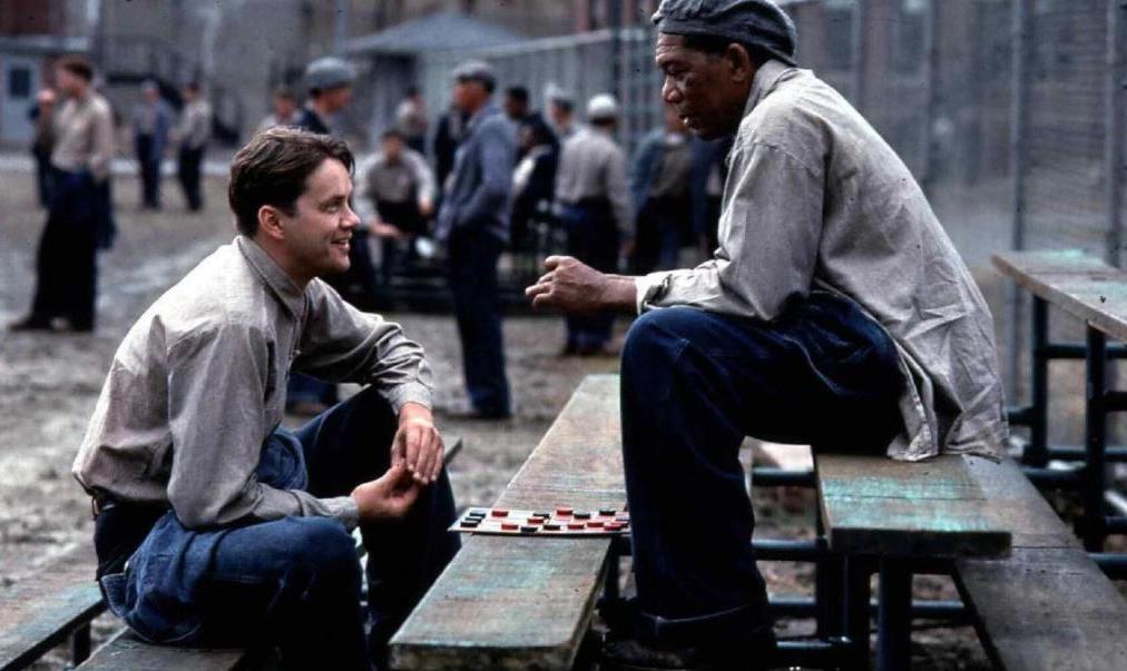 The visual presentation of "The Shawshank Redemption" uses long shots ...