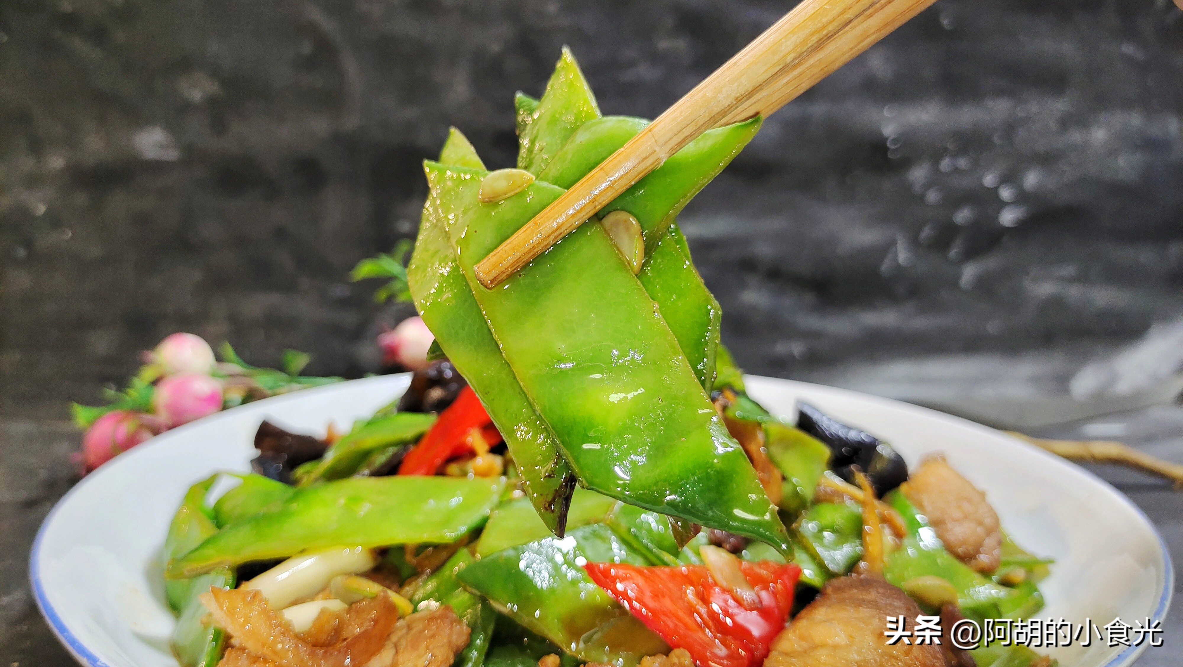 Tea beans: a real "alkaline" dish, the calcium is 3 times that of beans ...