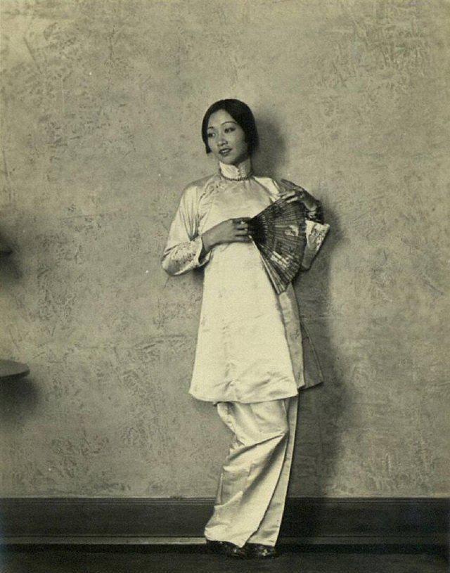 During the Republic of China, old photos of the famous actress Anna May ...