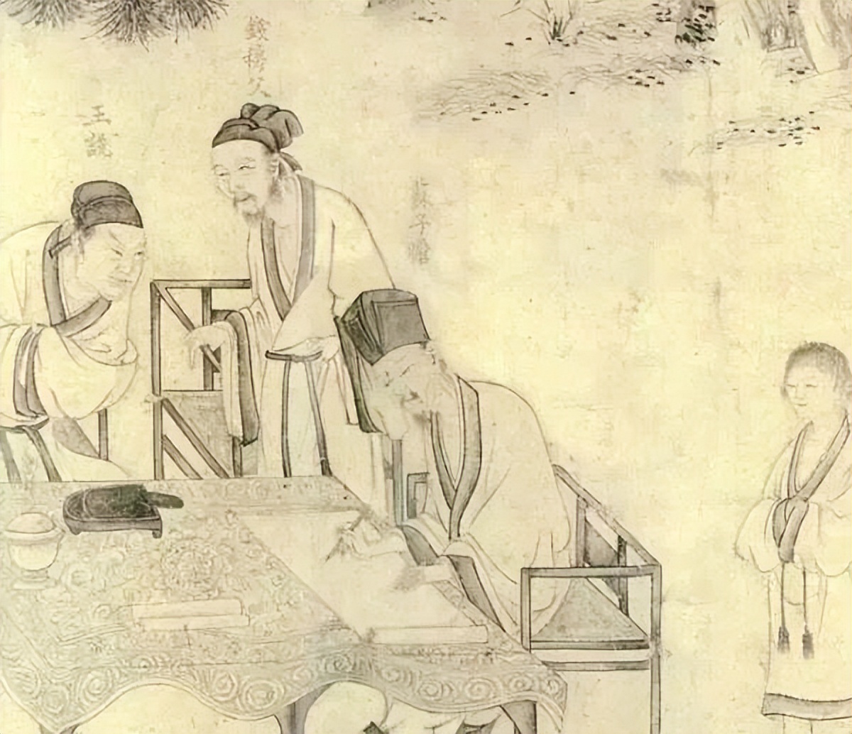 During the Song Dynasty, the six disciples of Sumen, their relationship ...