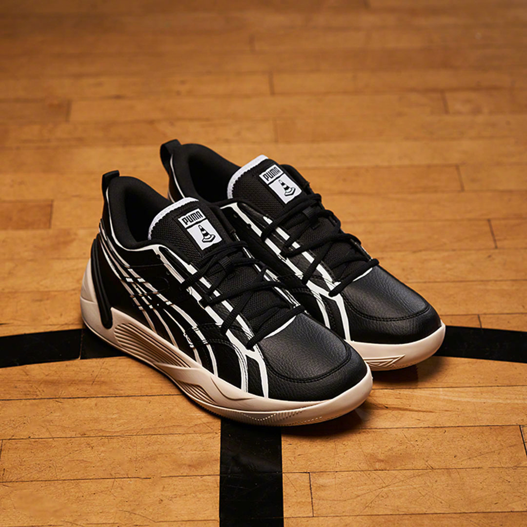 Joshua Vides x PUMA launched a joint name, the classic black and white ...
