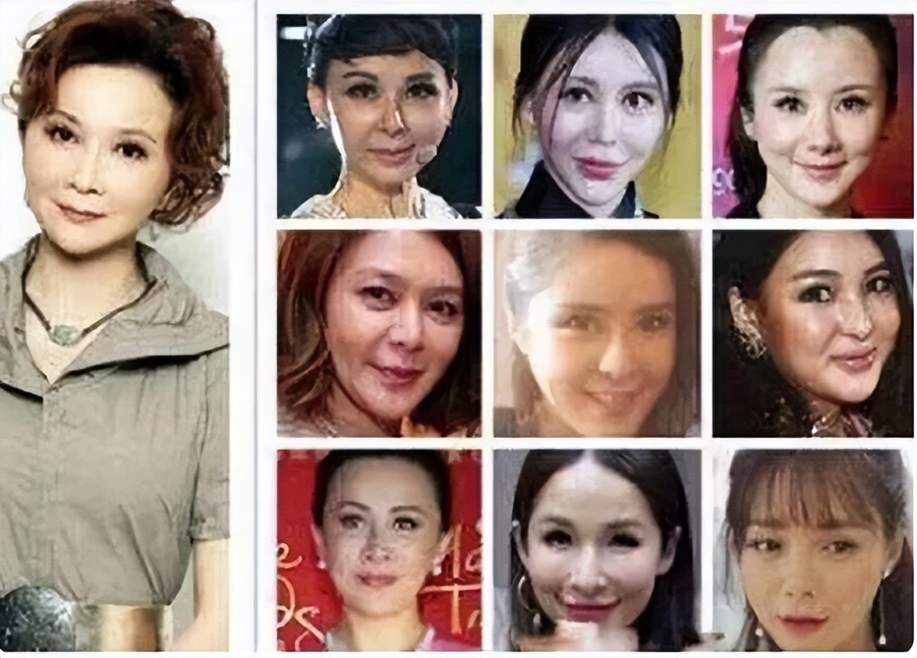The female stars suddenly rejuvenated collectively, and Gigi Lai became ...