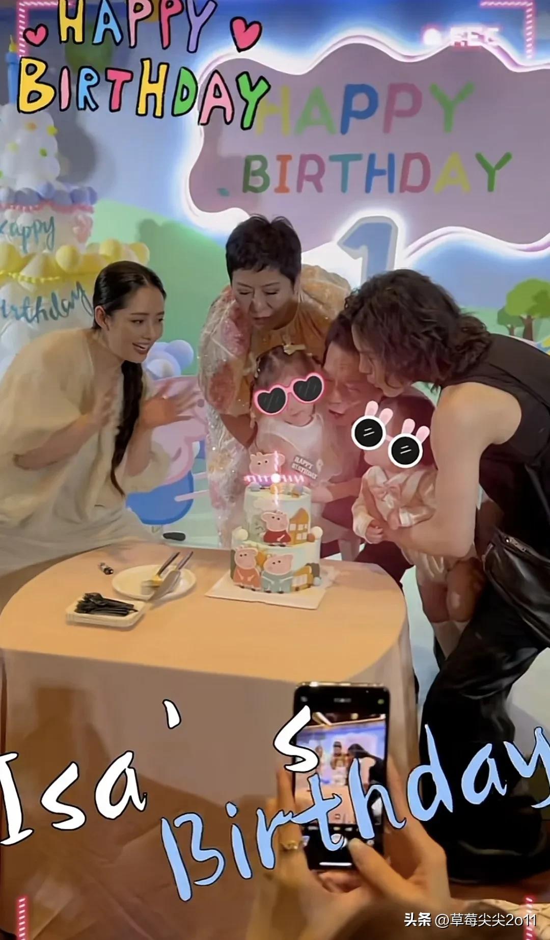 Guo Biting is a winner in life! At the son's birthday banquet, the ...