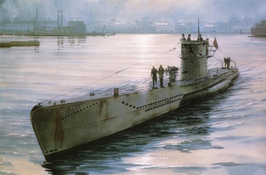 The submarine turned into a land giant: the German U17 submarine was ...