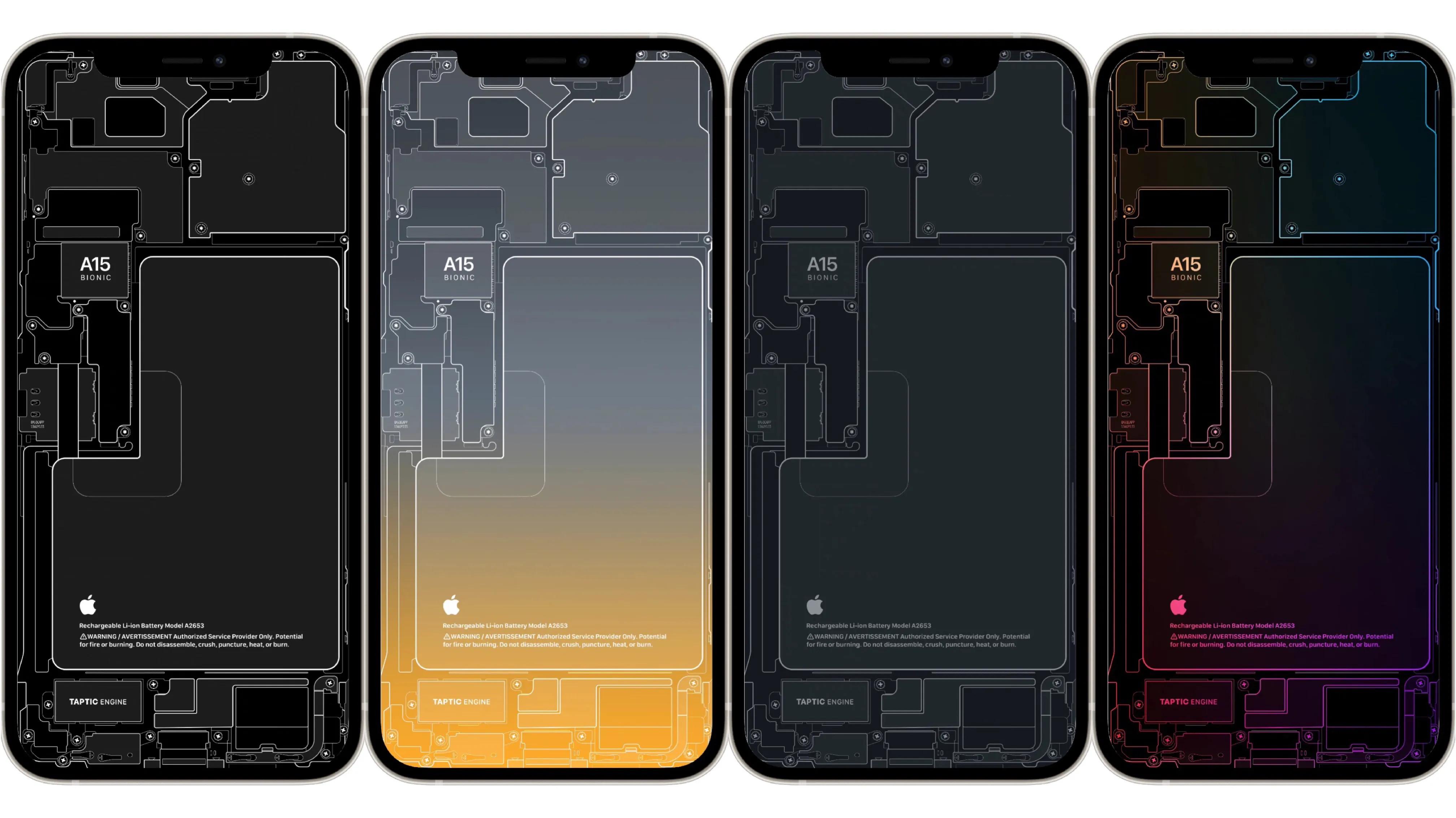 iPhone internal structure wallpaper - iNEWS