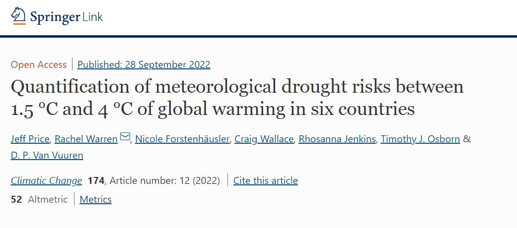 Is China one of the drought-sensitive countries?2022 or the starting ...