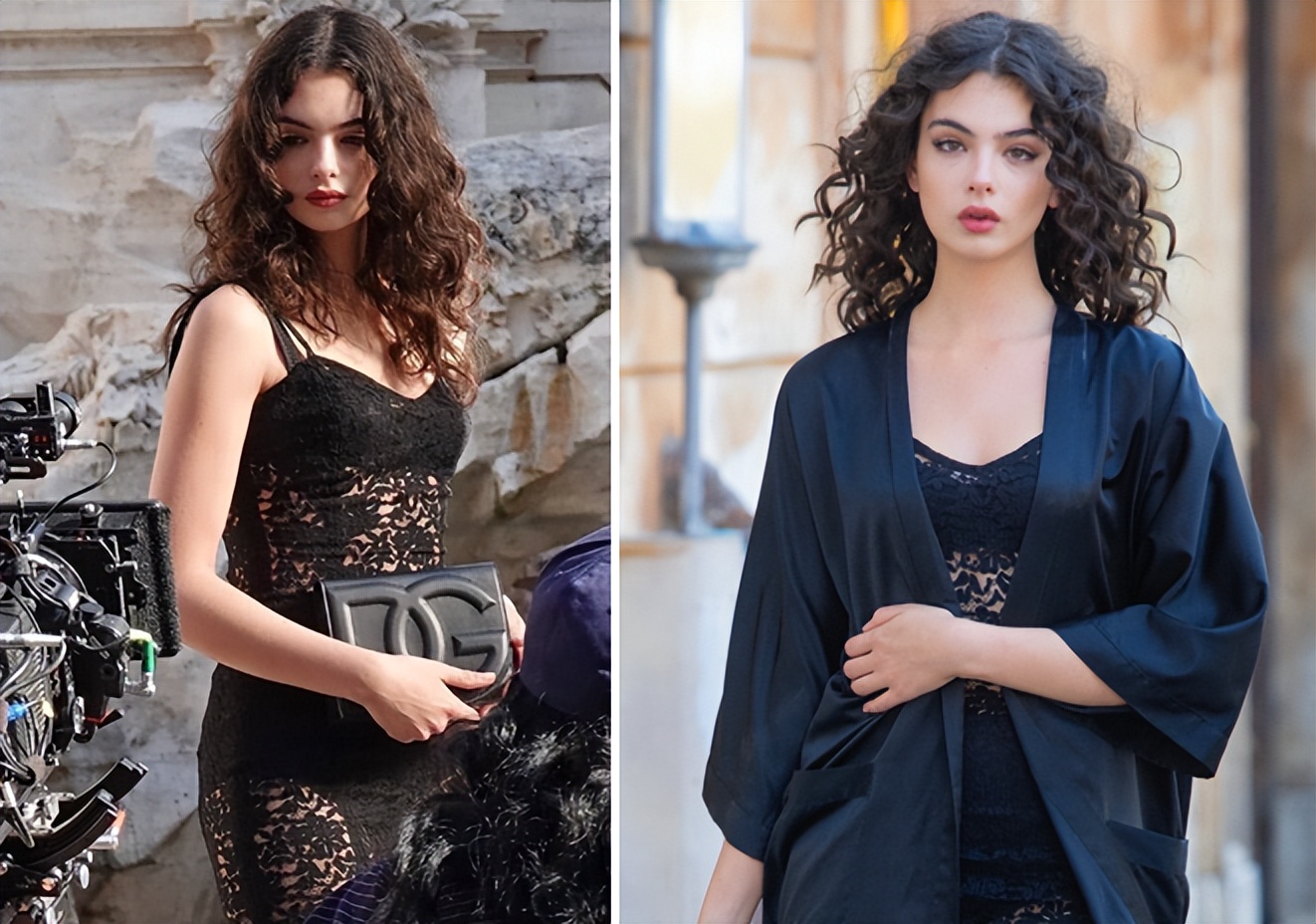 Bellucci's daughter is beautiful on the catwalk, and she is the ...