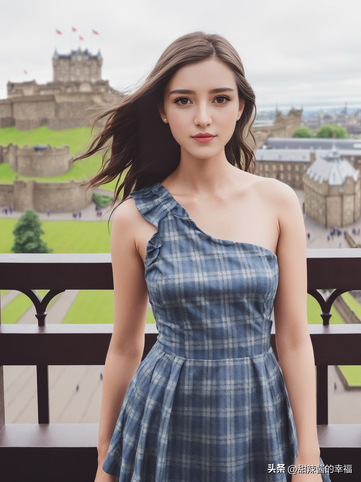 Enjoy the legend in Edinburgh Castle, with a British style dress - iNEWS
