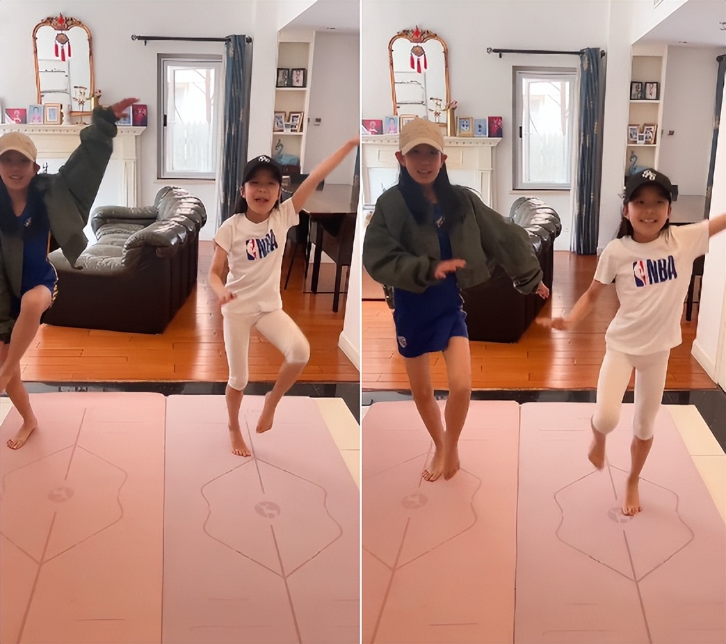 "Princess Seiya" Zhang Heng's daughter dances at home!Being ridiculed ...