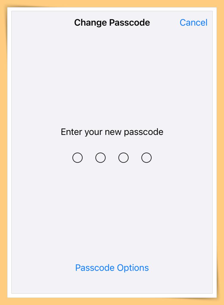 There are 4 lock screen passwords for iPhone!One of the custom ...