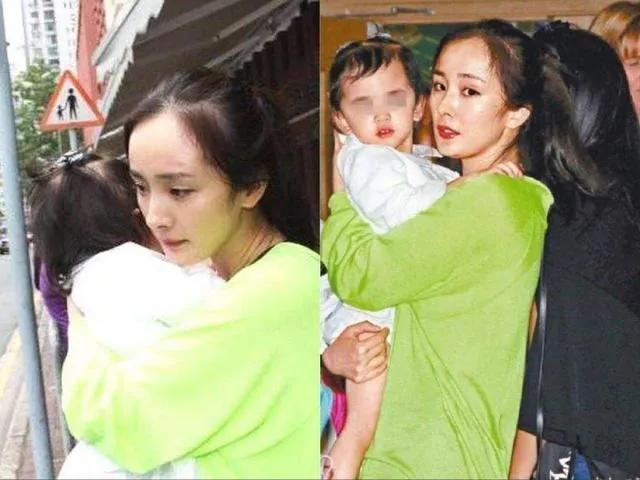Yang Mi flies to Hong Kong to accompany her daughter on her birthday ...