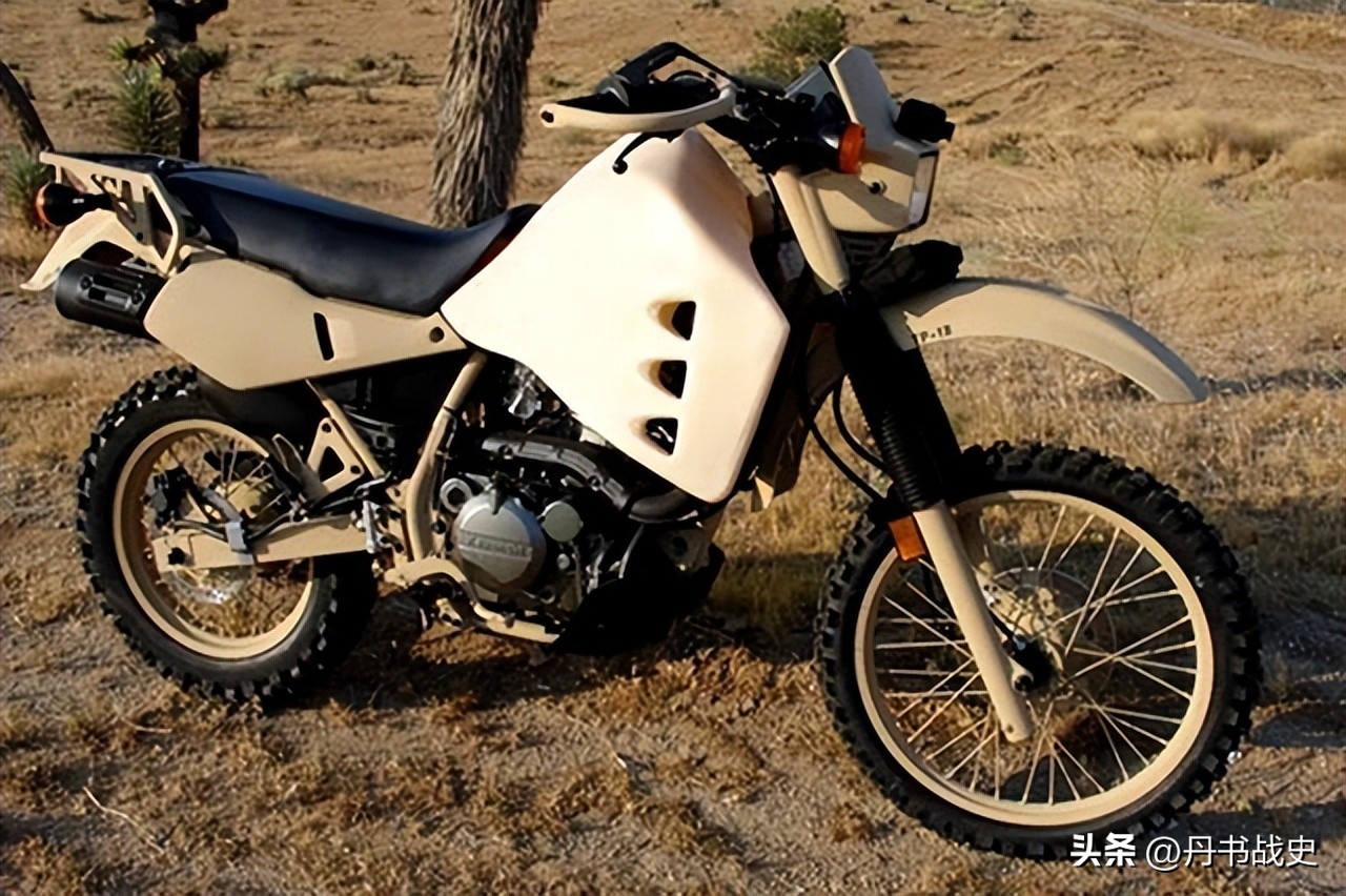 Kawasaki M1030, a military motorcycle modified from a civilian ...