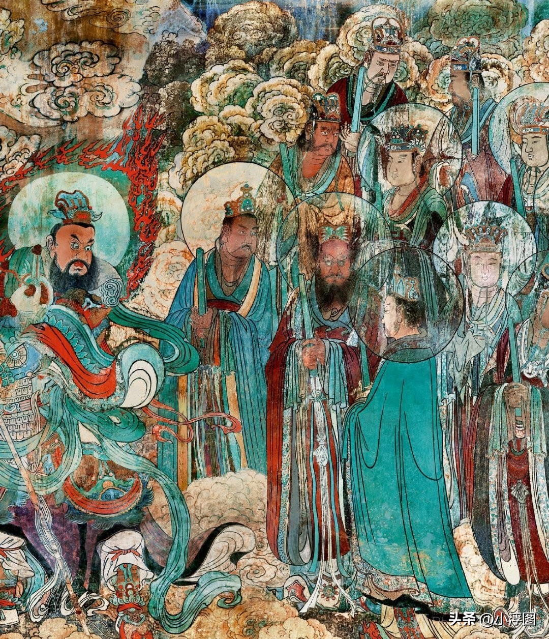 The most exquisite mural in Yongle Palace, "Chaoyuan Picture" - iNEWS