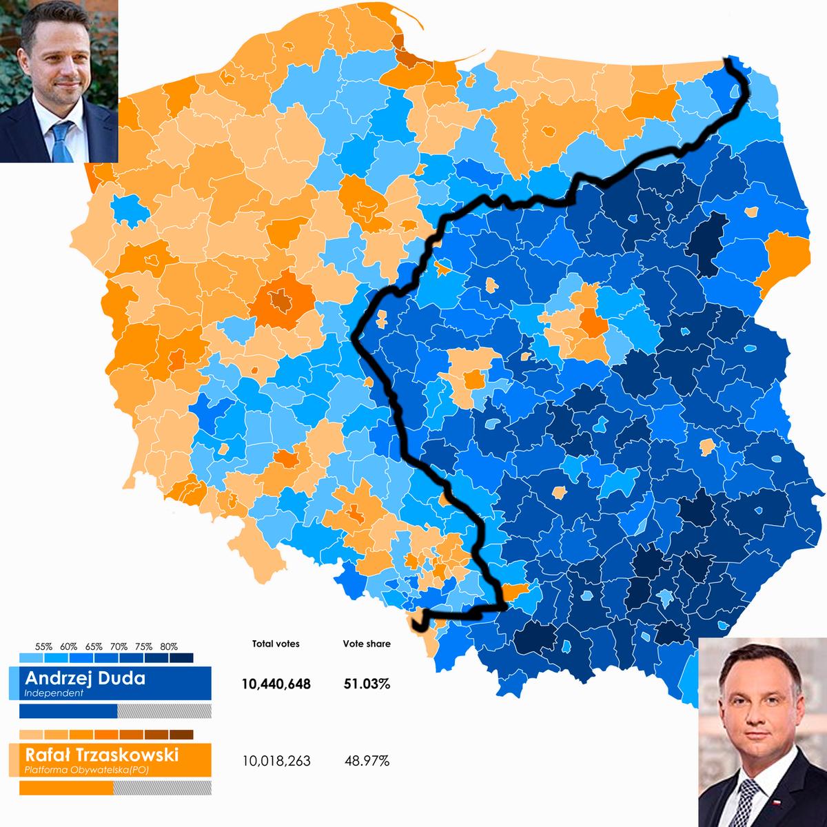 Interesting way to divide Poland - iMedia