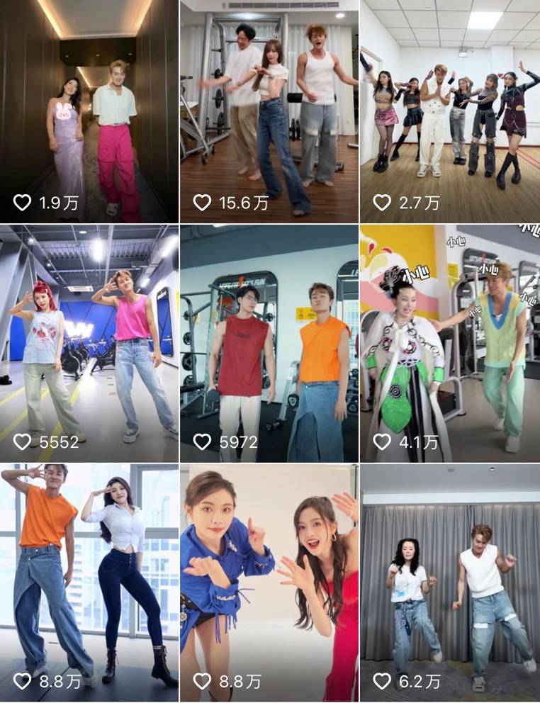 All stars dance together to Wu Kequn's new song "Time Machine", this ...