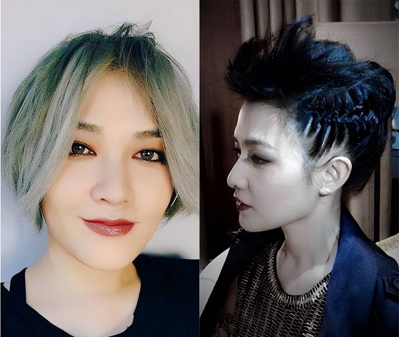 Fan Xiaoxuan: Female singer with two faces, shaved her head and had her ...