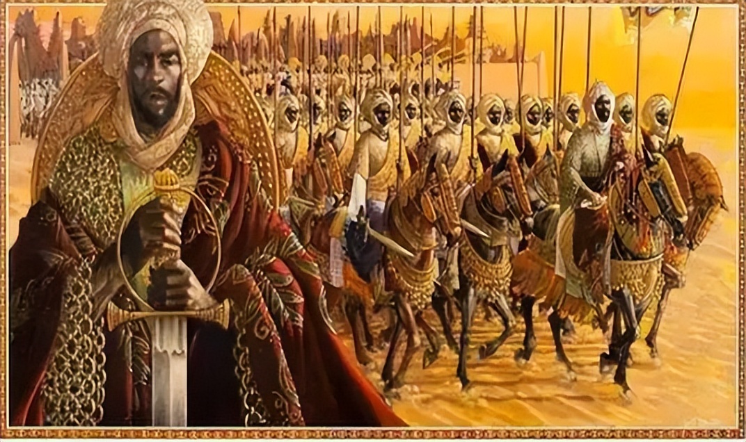 The economy and trade of the Ghana Empire in West Africa and its ...