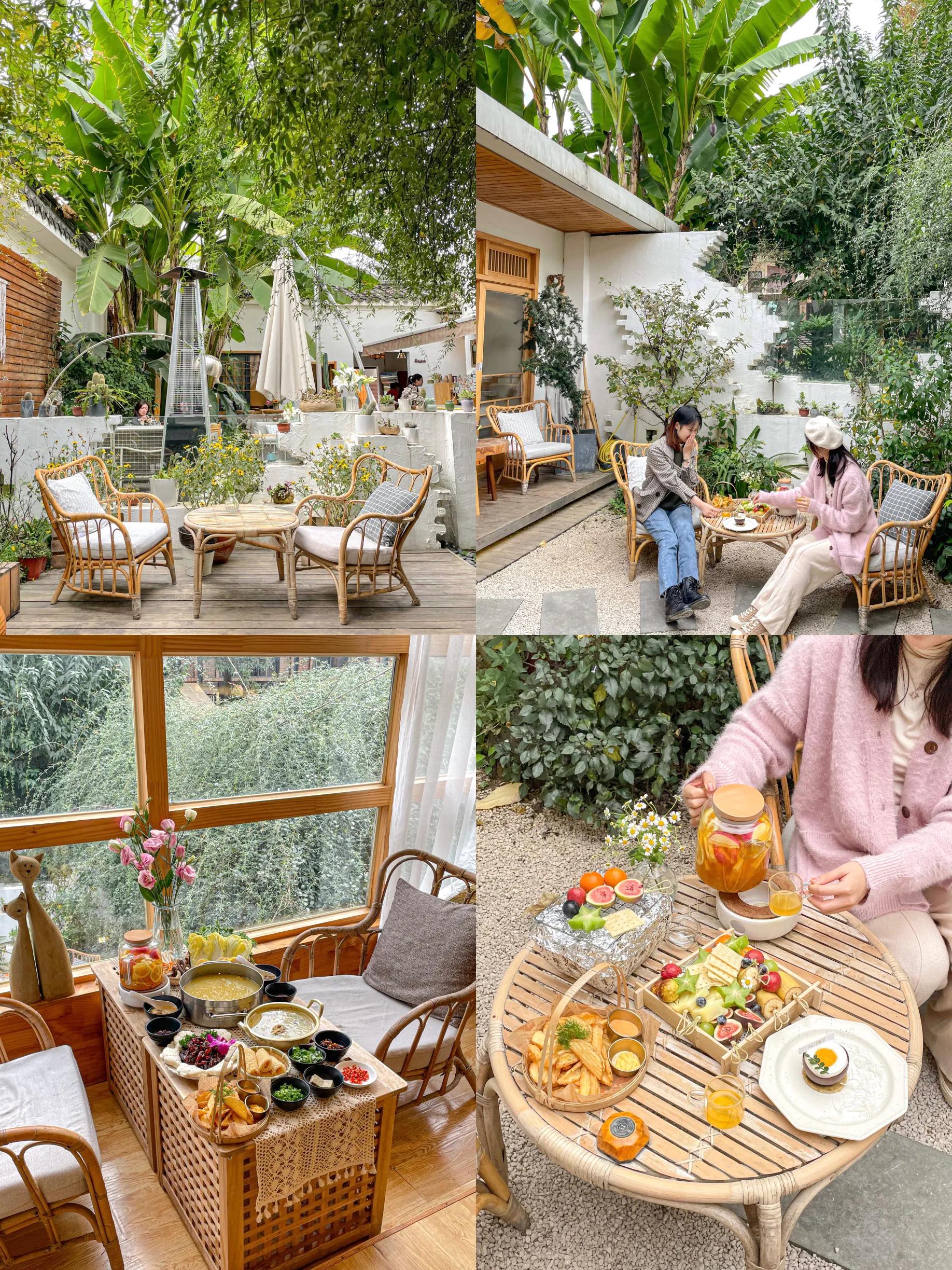The beautiful Japanese-style courtyard home version soup pot of Chengdu ...