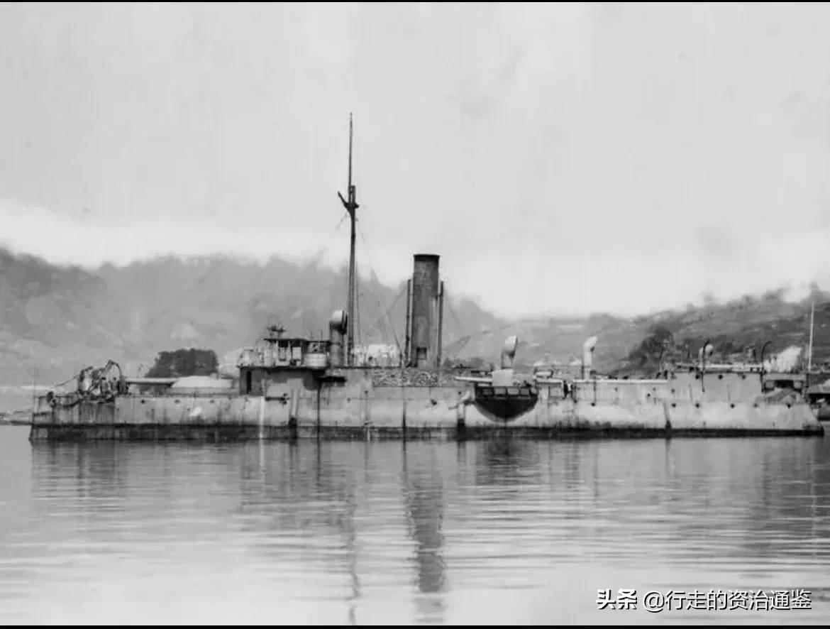 What is the strength of the self-made ironclad "Pingyuan" in the Qing ...