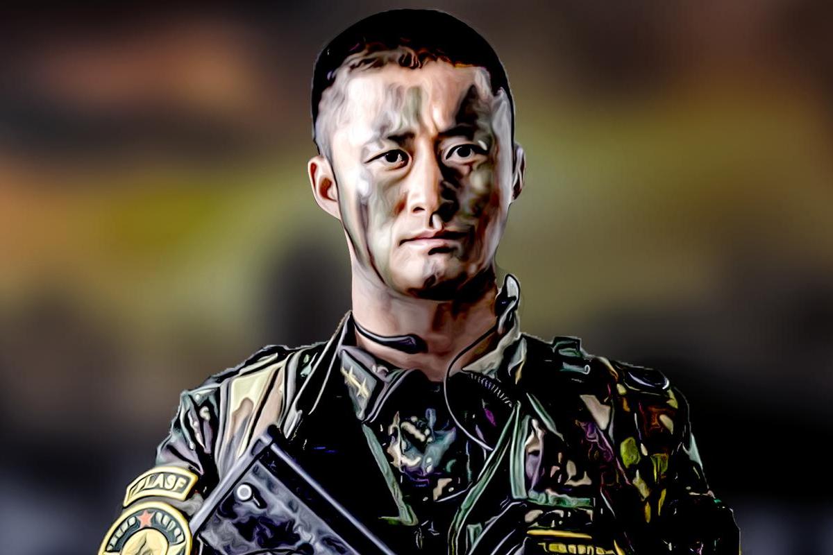 The four members of Wu Jing run, jump and walk in unison. Seeing Guo ...