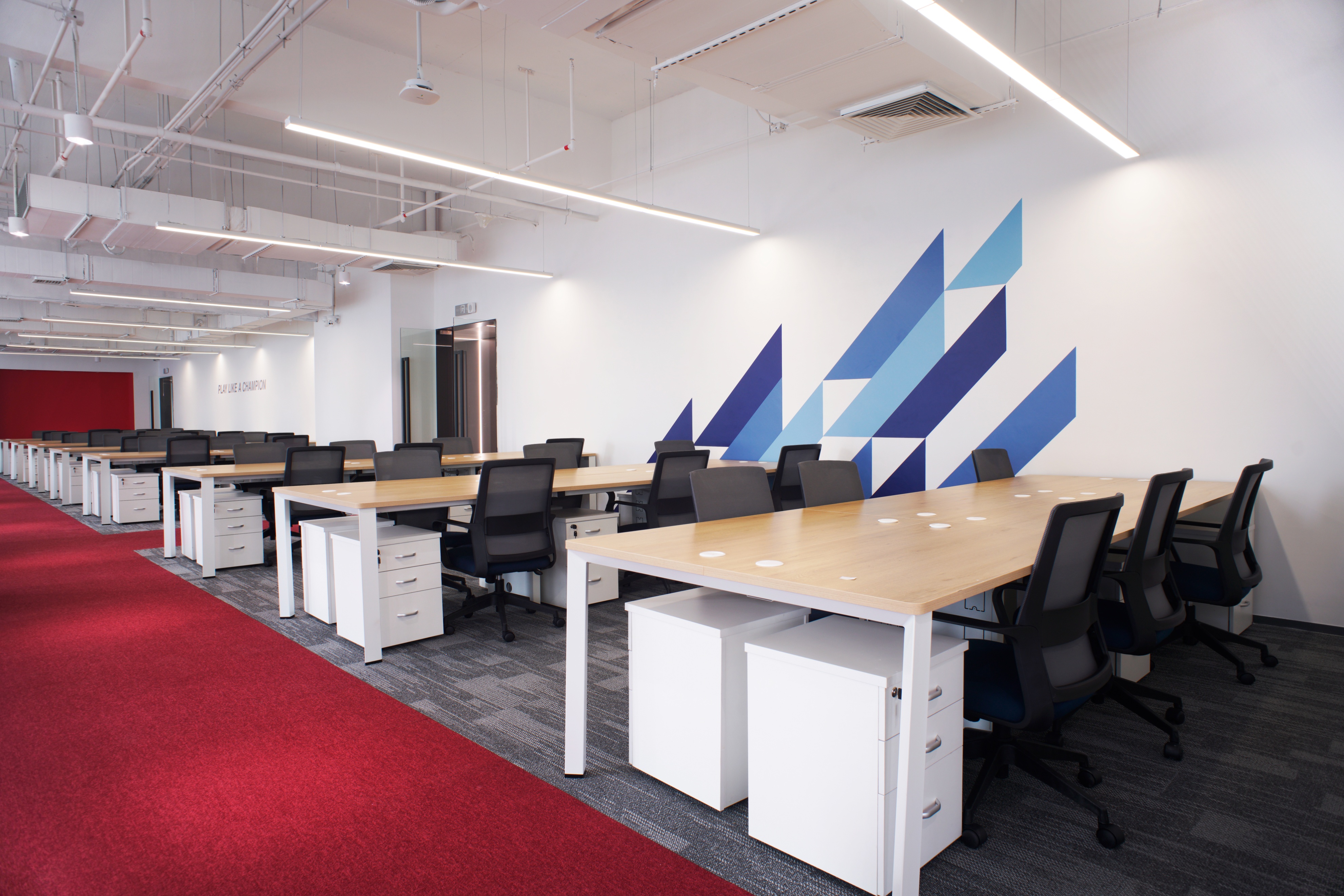 DBS Bank-Enshi Xun Office Decoration Design Rendering Completion Photo ...