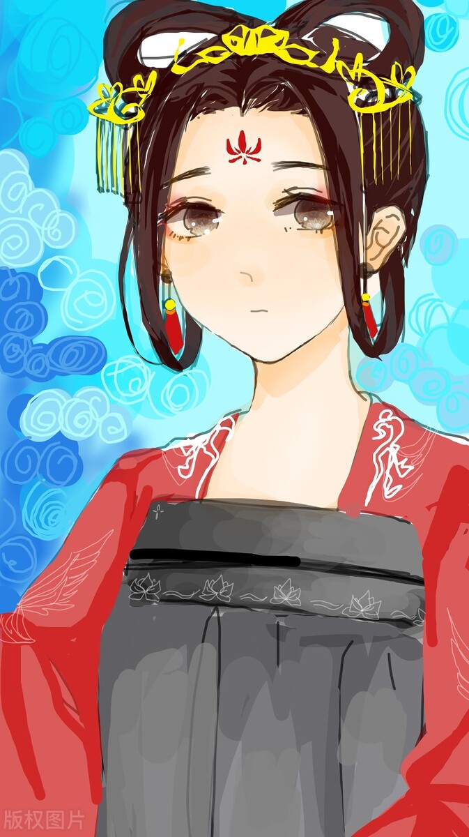 The Queen of Northern Qi, Li Zu'e - her stunning appearance brought ...