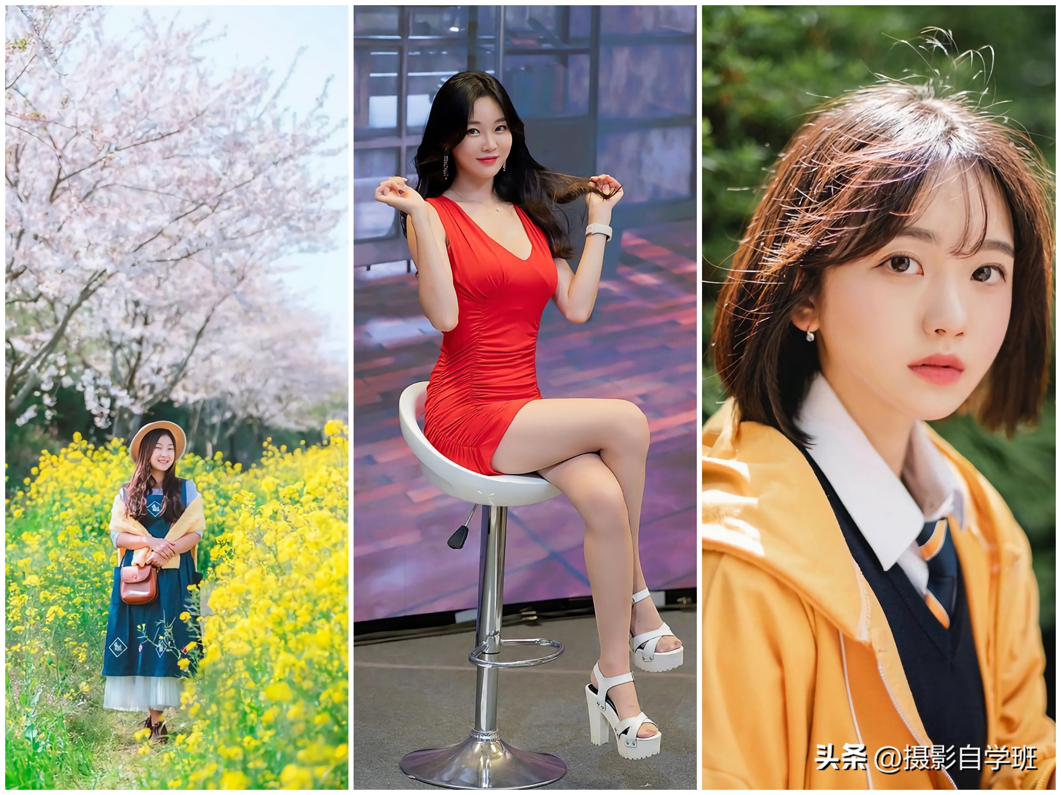 5 sentences of portrait photography formulas, novices can directly ...