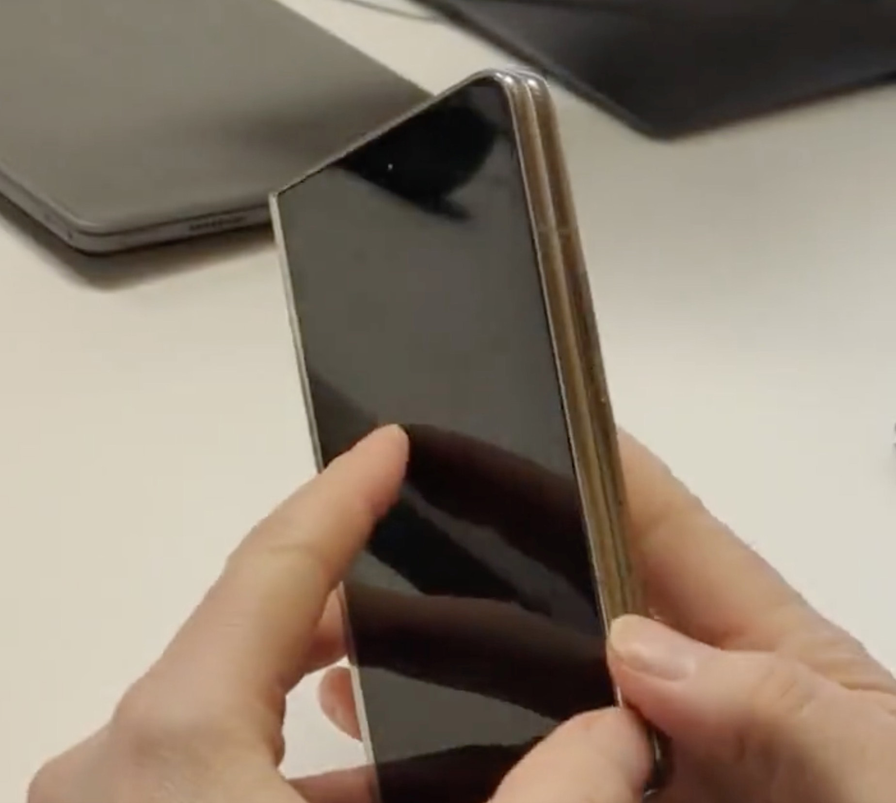 May the fold be with you! Google's first folding machine, the Pixel ...