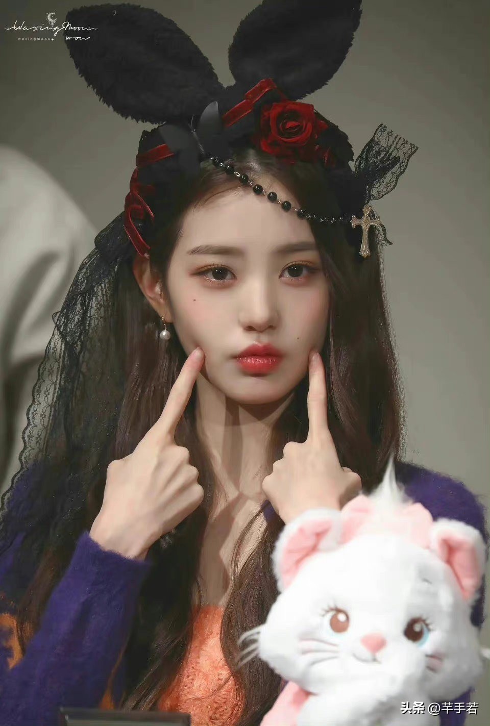 Hallyu TV shows the IVE sound source curve, the stamina exceeds IU, and there is no normal sound ...