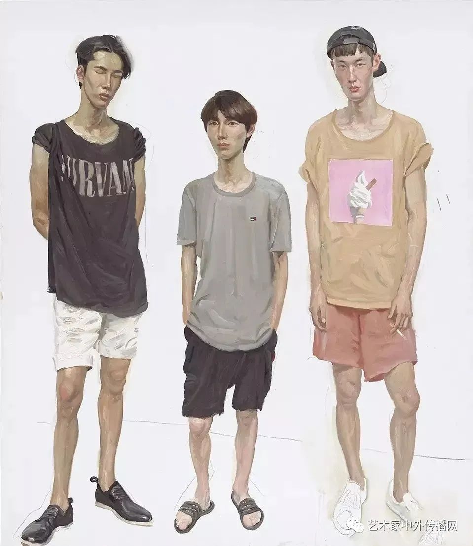 Chen Danqing's new paintings have an elegant and simple, wise and ...