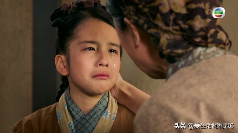 TVB "Queen's Childhood" Chen Siying transformed into a school beauty at ...