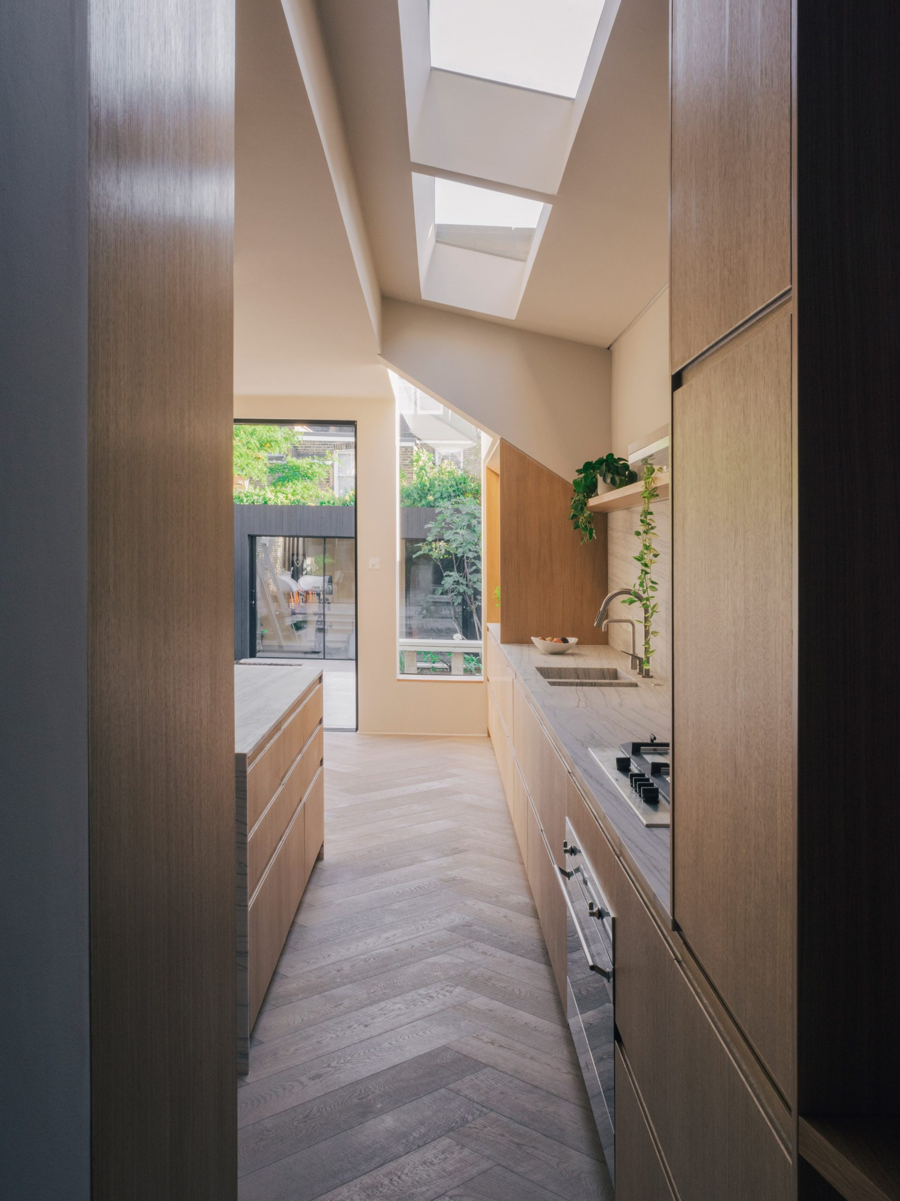 Dan Marks extends charred wood to his family home - iNEWS