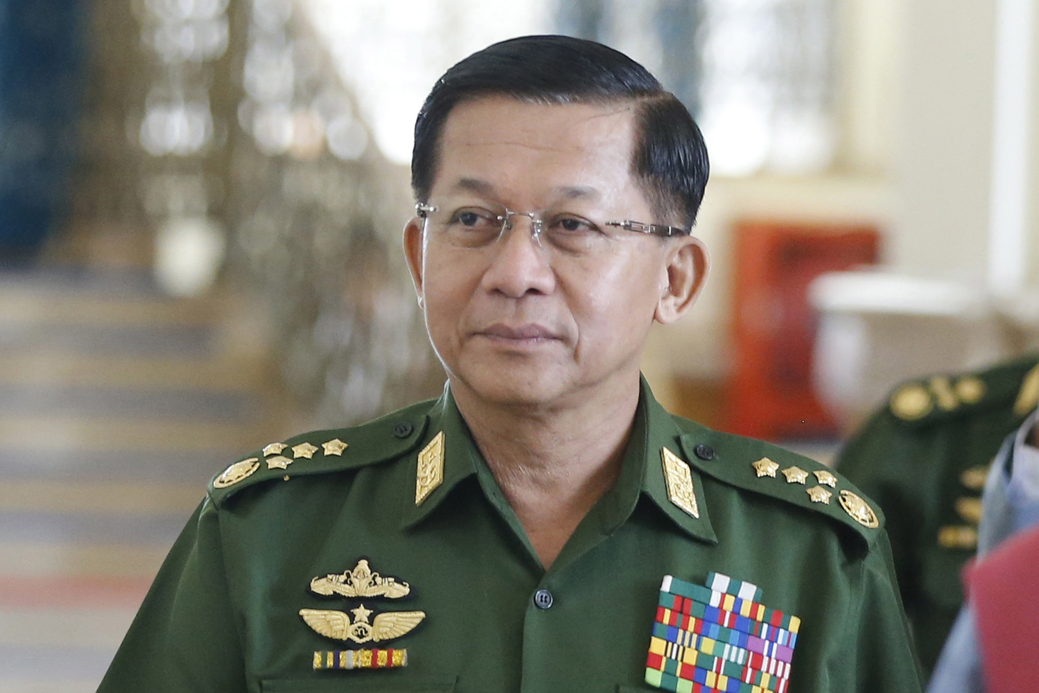 Min Aung Hlaing: The No. 1 figure in the Burmese army, at the age of 53 ...